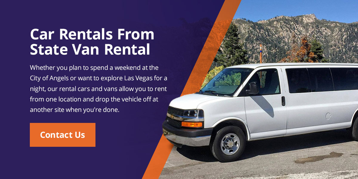 Types of Van Rentals in Los Angeles